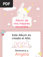 Libro de Recuerdos Bebé - SAFARI Rosa | PDF