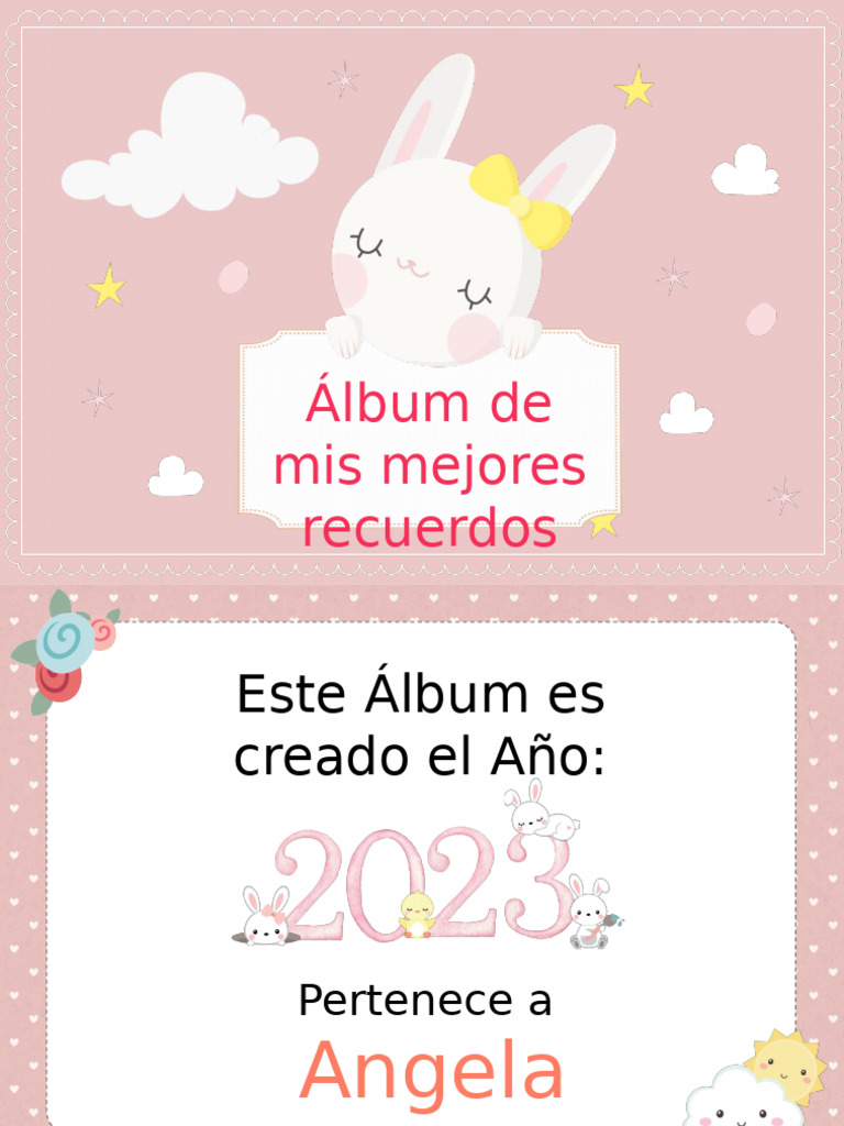 Album de Conejo Niña | PDF