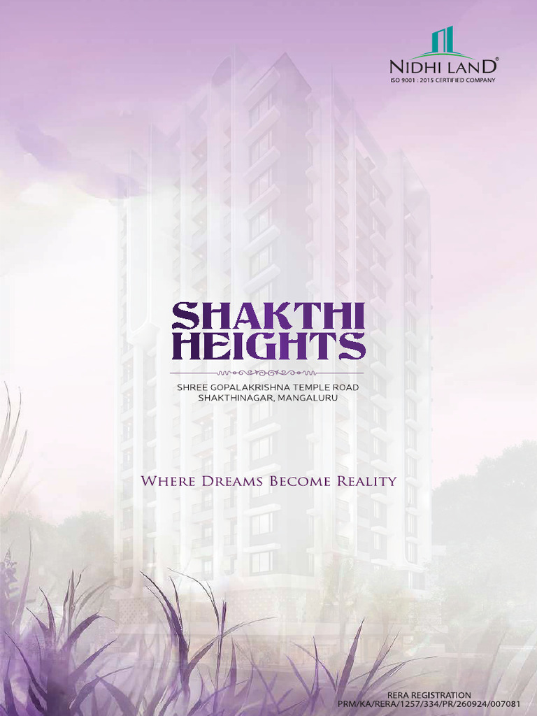 Shakthi Heights Brochure | PDF