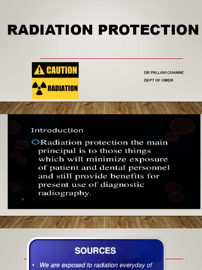 Radiation Protection | PDF