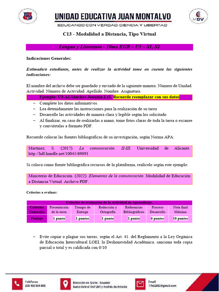 Actividad de Aprendizaje 1 Unidad 3 (2) Resuelto. | PDF | Mediación