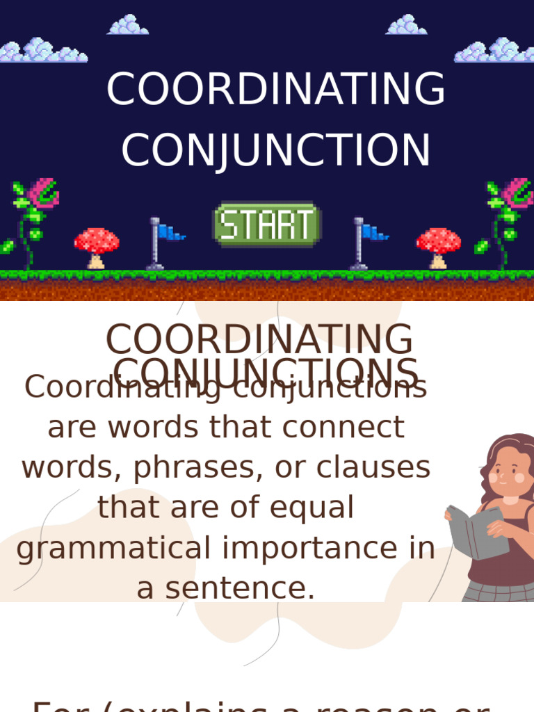 Coordinating Conjunction | PDF