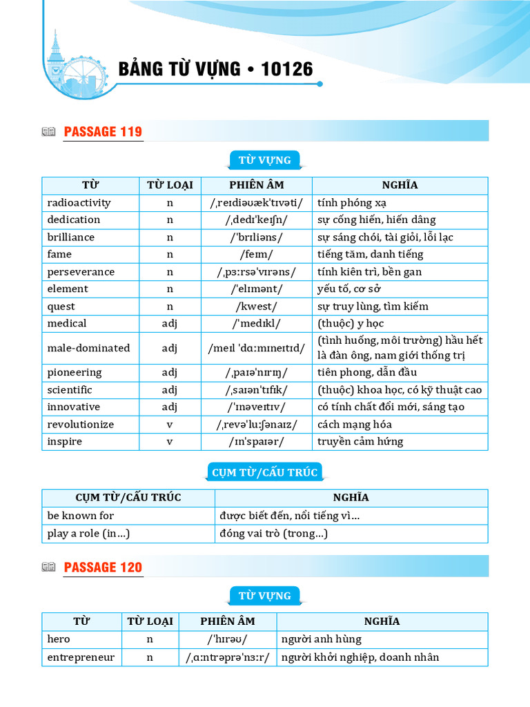 Vocab 6 | PDF