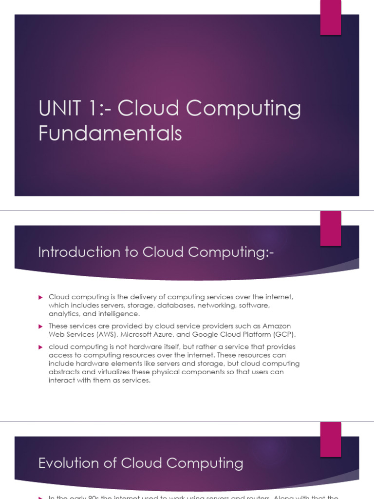 Unit 1 Lecture 1 | PDF