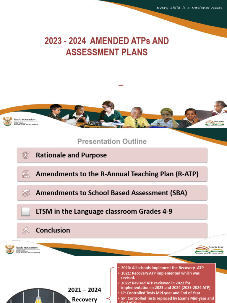 2023-2024 Atp & Assessment Plans GR7-9 Languages (Eng & Afr ...
