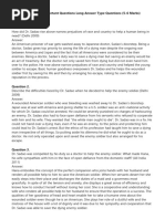 Class 12 English Important Questions | PDF