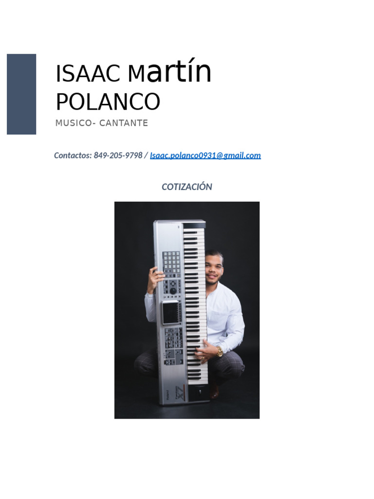 ISAAC Martín POLANCO | PDF