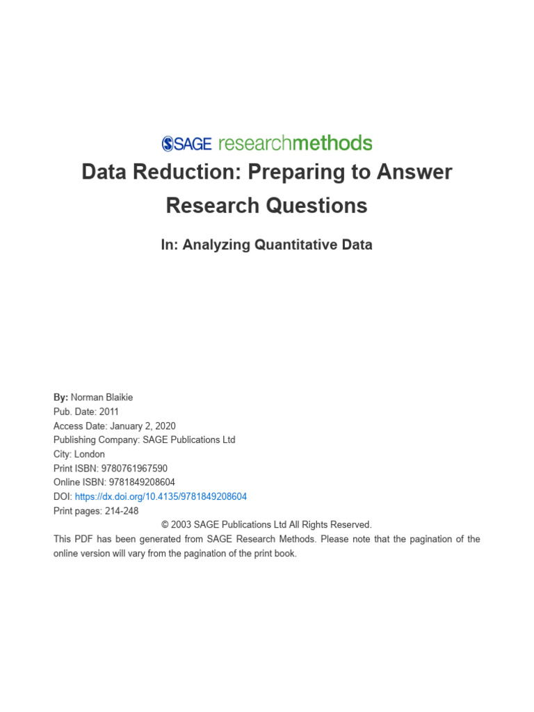 Analyzing Quantitative Data Factor Analysis Ch7 | PDF | Factor Analysis ...