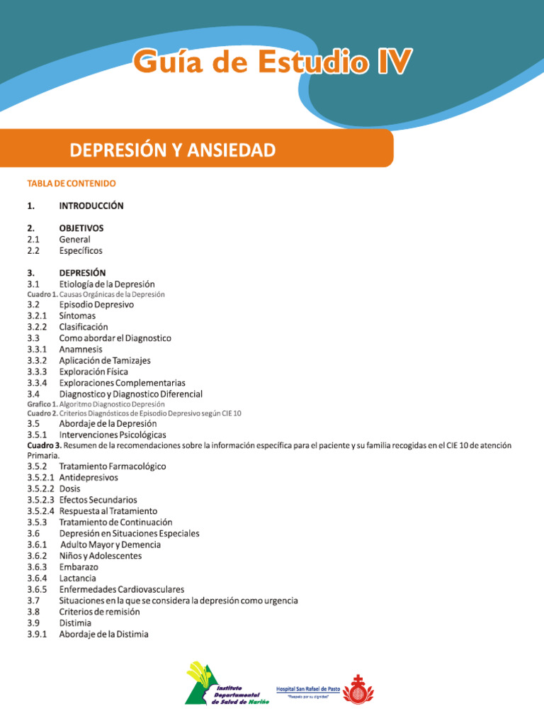 Guia Depre y Ansiedad | PDF