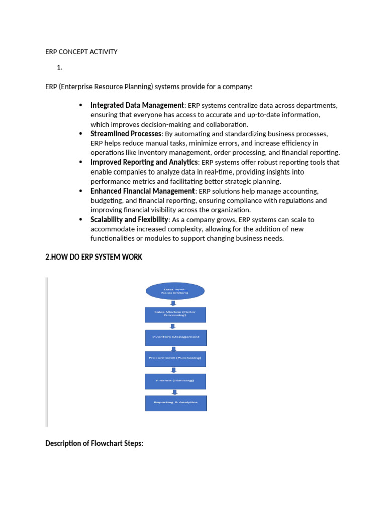 Understanding ERP Systems Benefits | PDF | Enterprise Resource Planning ...