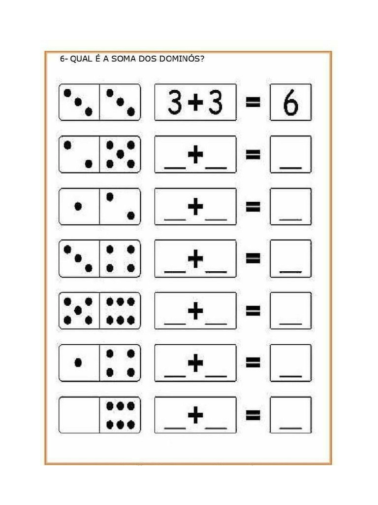 Ficha Domino 1 | PDF