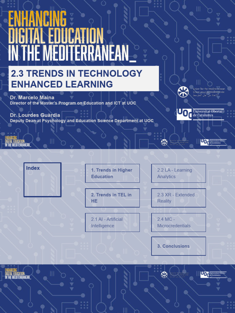 Trends in Technology Enhanced Learning | PDF | Augmented Reality | Virtual Reality