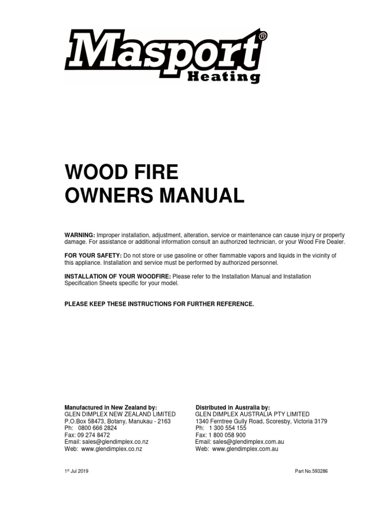 Wood Fire User Guide | PDF | Chimney | Combustion