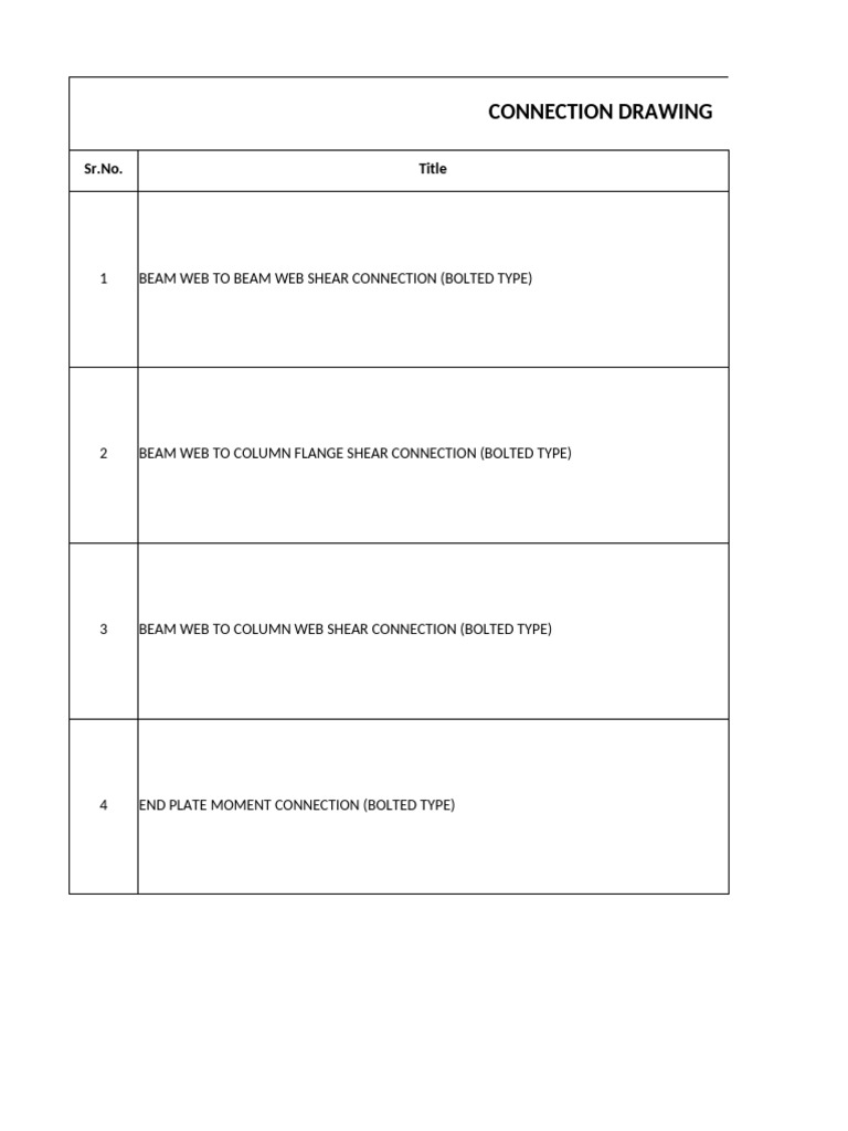 Structural Steel Connection Splice Beam Column | PDF | Screw | Beam ...