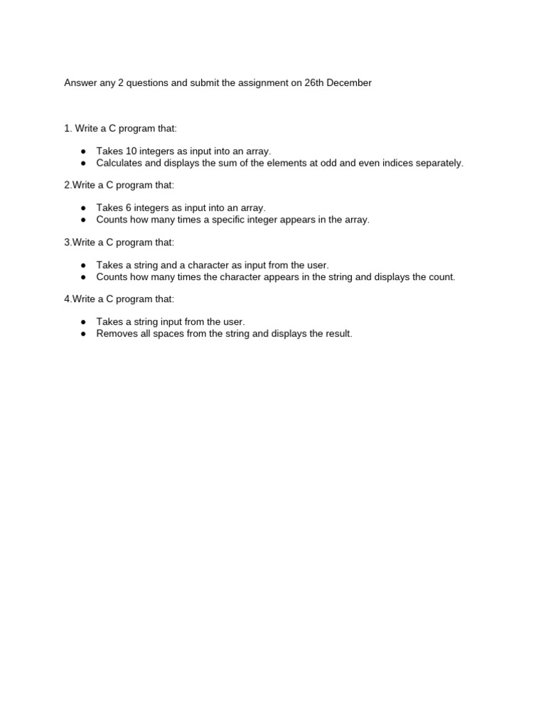 PUC Slow Learners Assignment | PDF