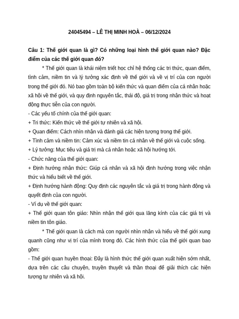 BTVN 6-12-2024 | PDF