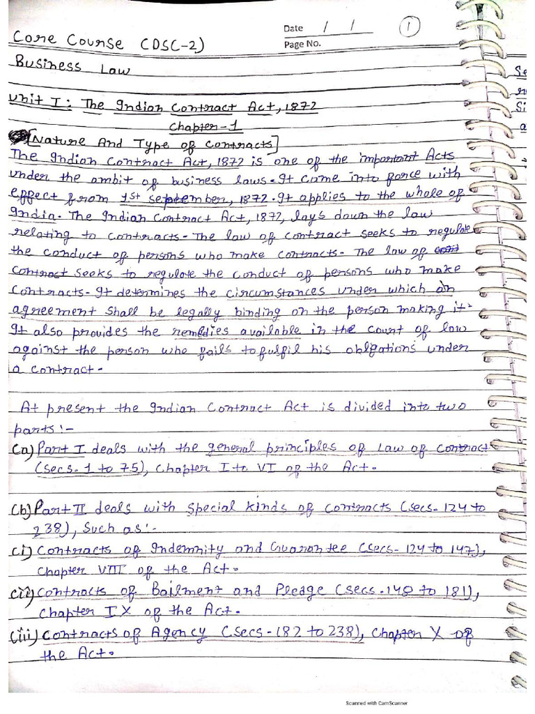 BUSINESS LAW UNIT 1-Merged-Compressed | PDF