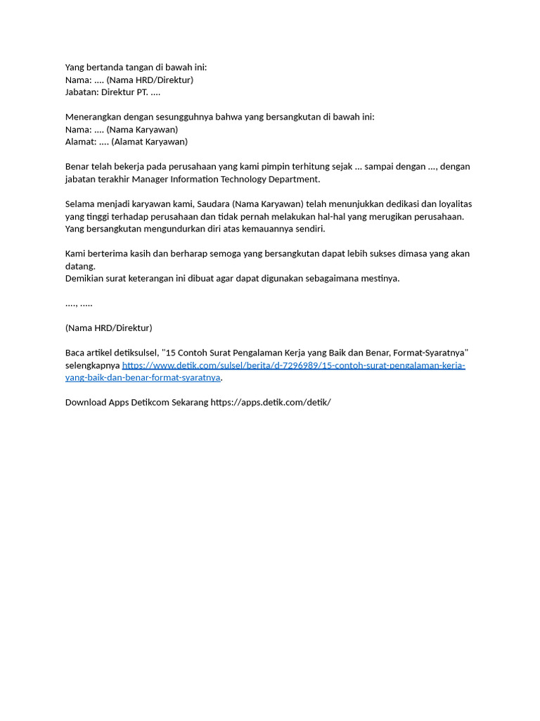 Yang Bertanda Tangan Di Bawah Ini | PDF