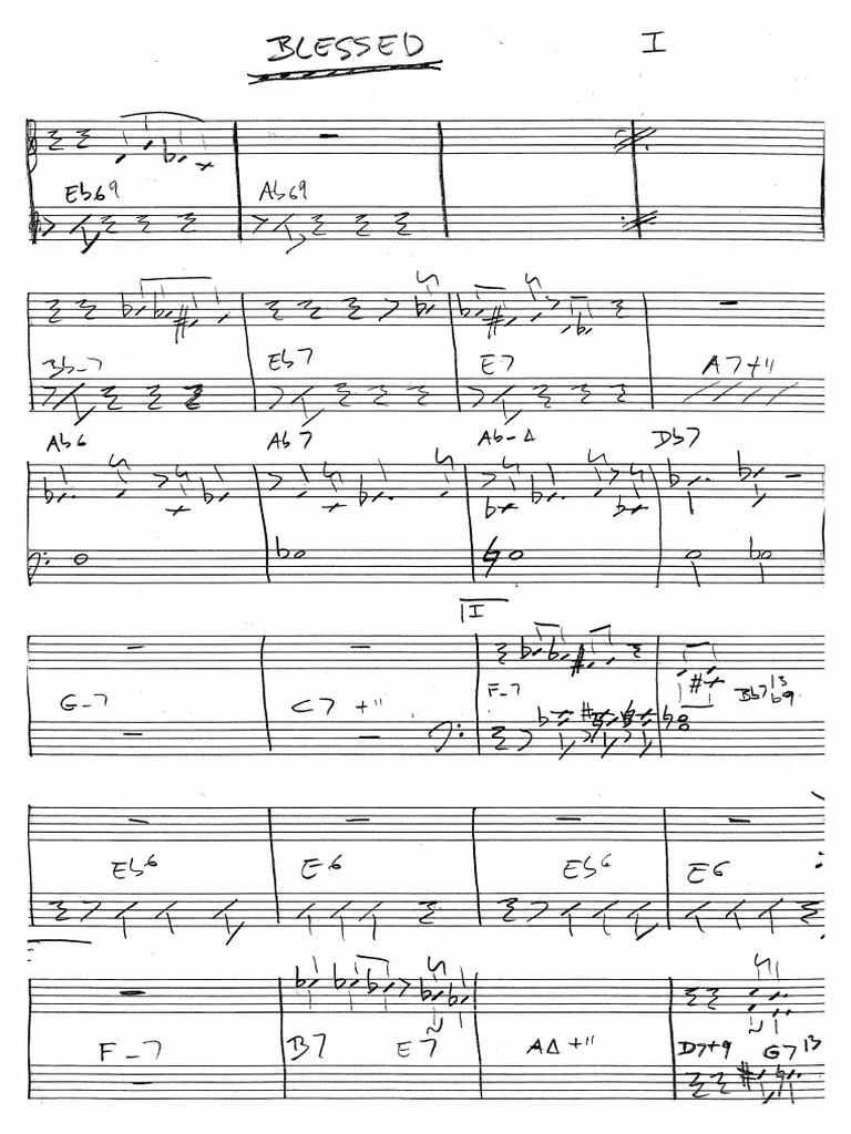 Blessed Concert Score | PDF