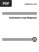 ISA 5.4 - Instrument Loop Diagrams | PDF | Instrumentation | Page Layout