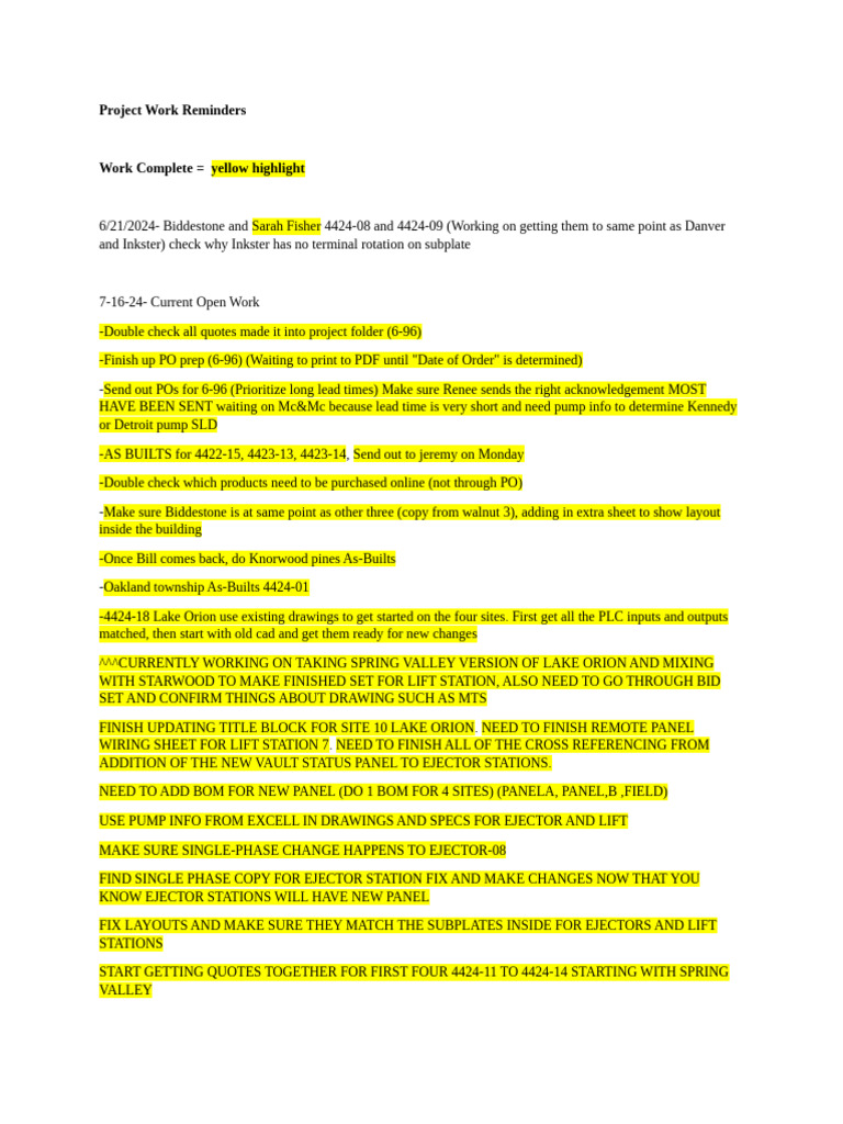 Project Work Reminders | PDF | Electrical Engineering