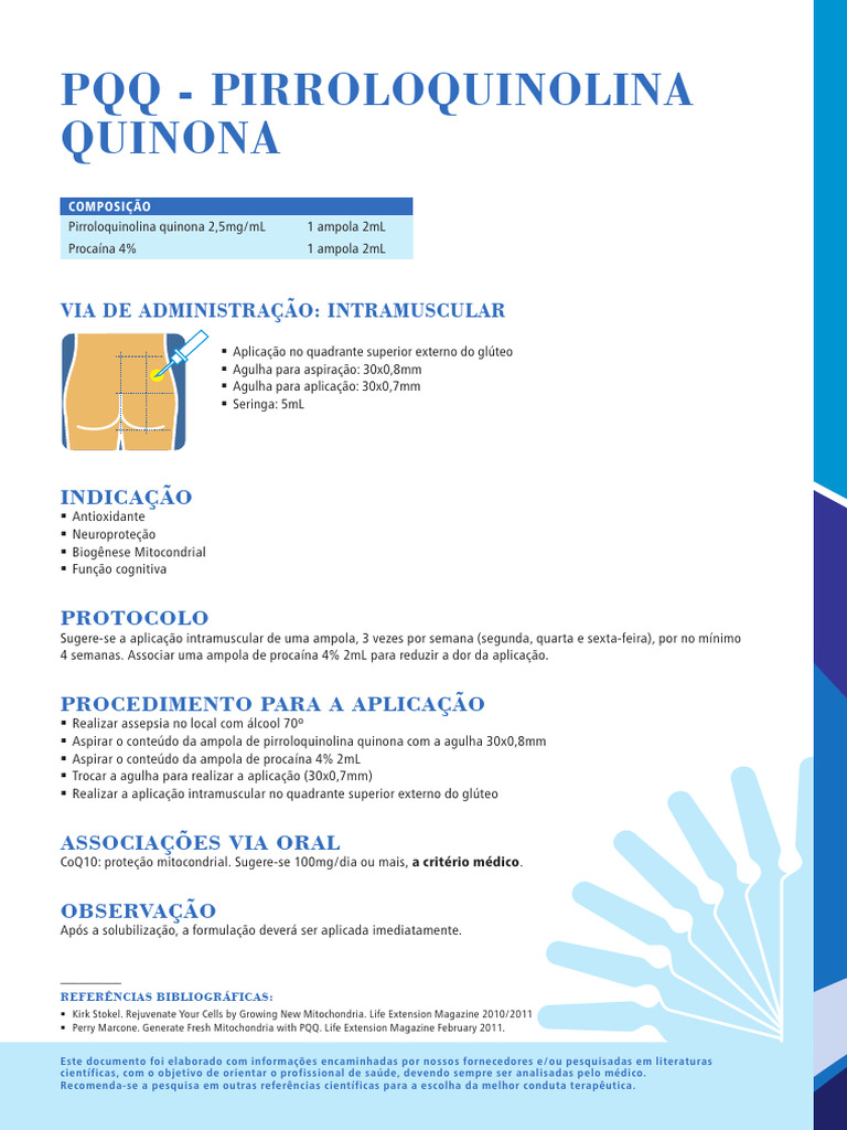 Protocolo PQQ | PDF