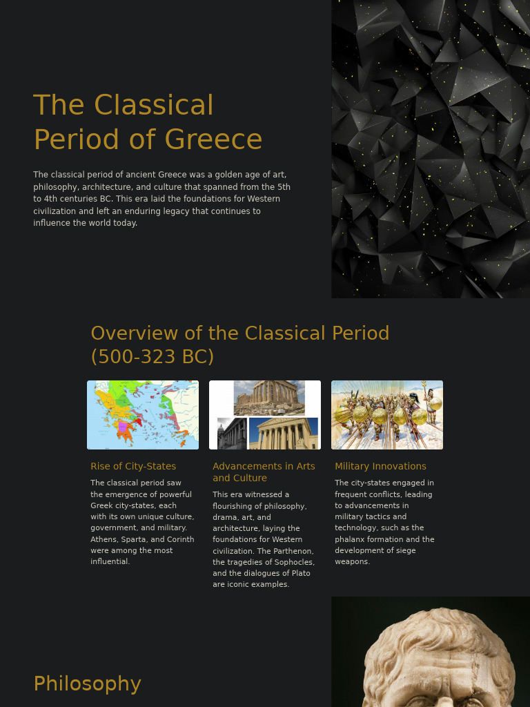 The Classical Period of Greece | PDF | Ancient Greece | Classical Greece