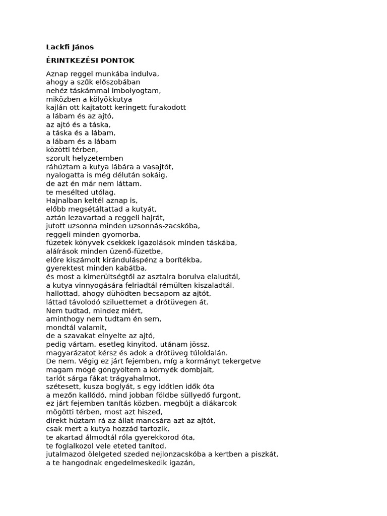 Lackfi János.2 | PDF