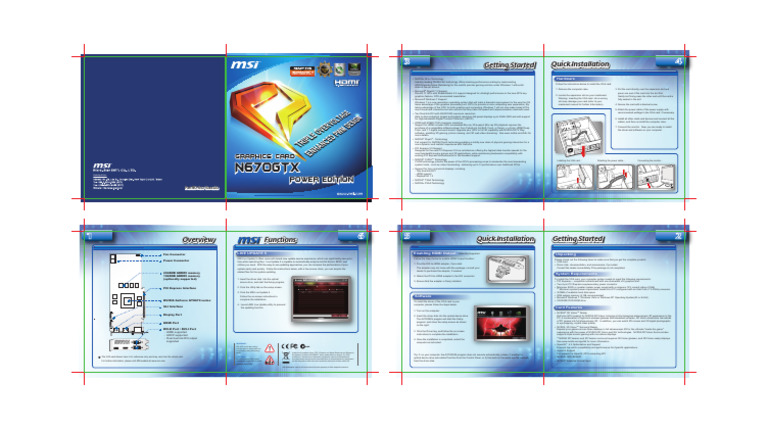 E V284 (N670GTX PowerEdition | PDF | Hdmi | Graphics Processing Unit
