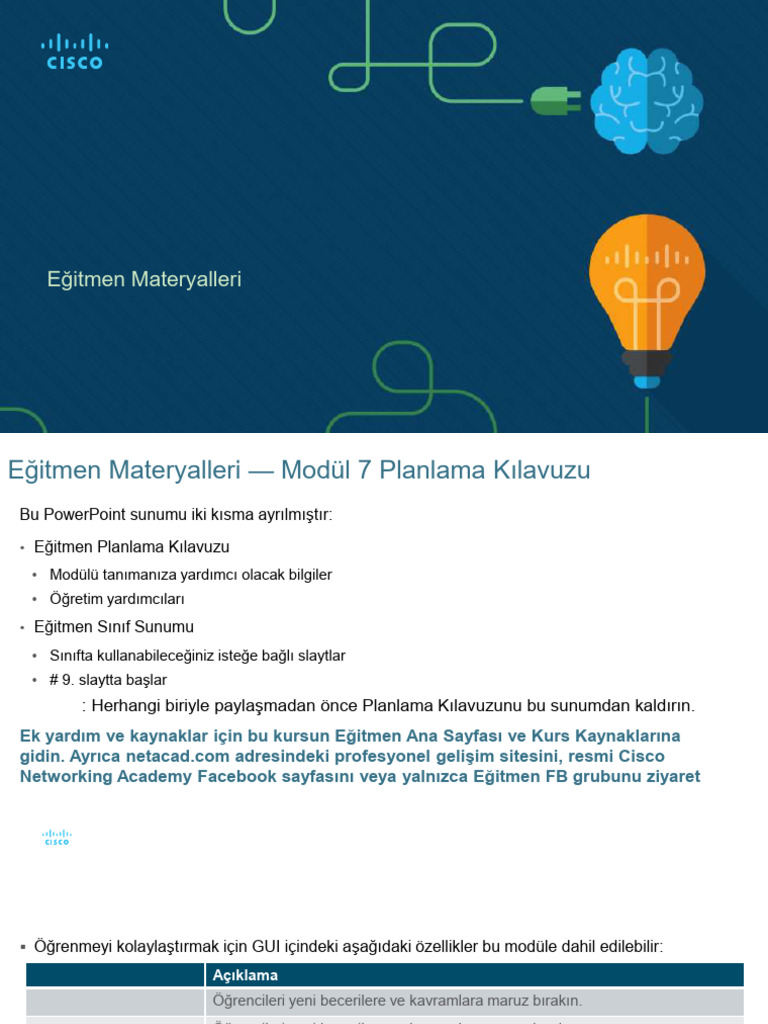 SRWE Module 7 Turkish | PDF