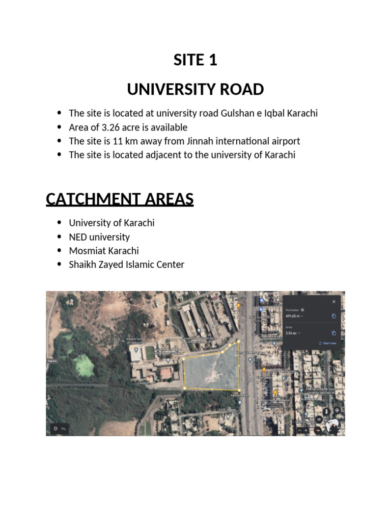 Site Selection | PDF
