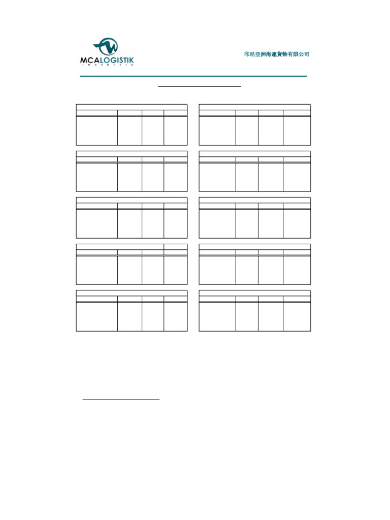 January 2025 Shipping Schedule Overview | PDF | Transport | Freight ...