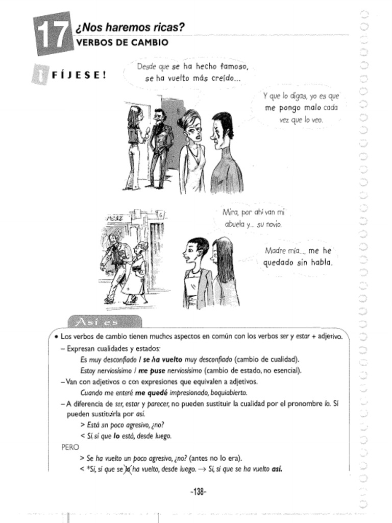 Verbos de Cambio | PDF