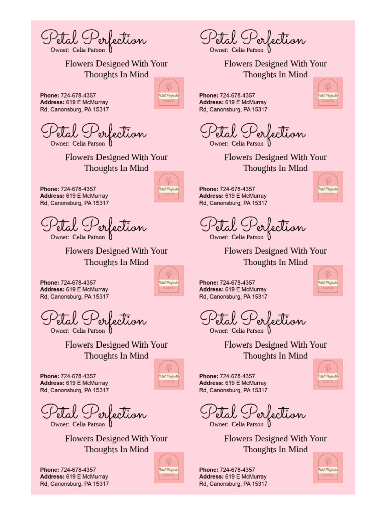 Petal Perfection | PDF