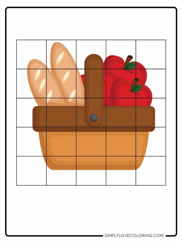 Picnic-Basket-Summer-Jigsaw-Puzzle-Printable | PDF