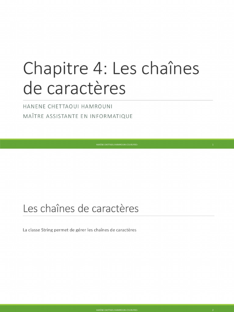 Chapitre4 | PDF