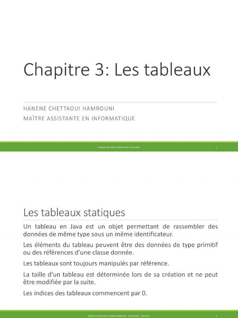 Chapitre 3 | PDF