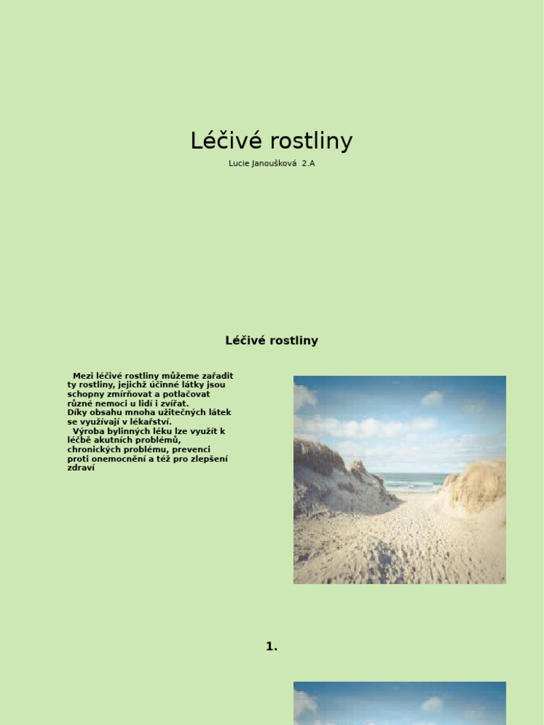 Lecive Rostliny | PDF