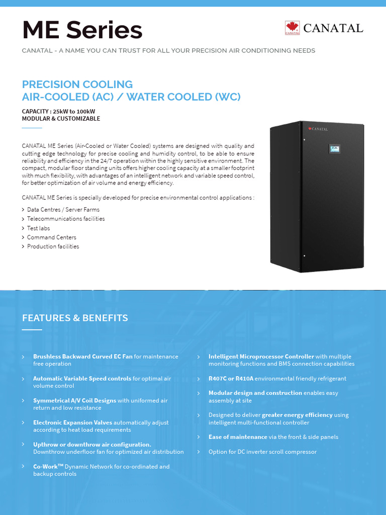 2.-ME-Series-AC-WC_R2 | PDF | Air Conditioning | Length