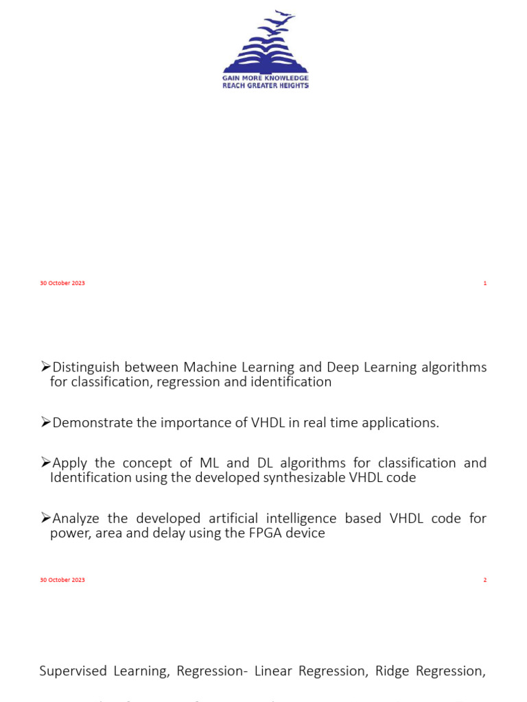 FPGA Machine Learning & Deep Learning | PDF | Machine Learning | Artificial Neural Network