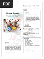 Christmas Decoration Set1 New | PDF | Crochet | Embroidery