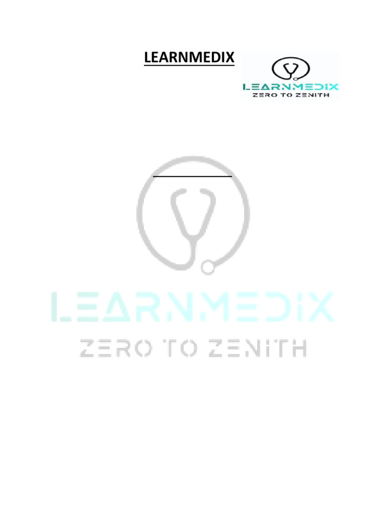 LEARNMEDIX Experience Letter | PDF