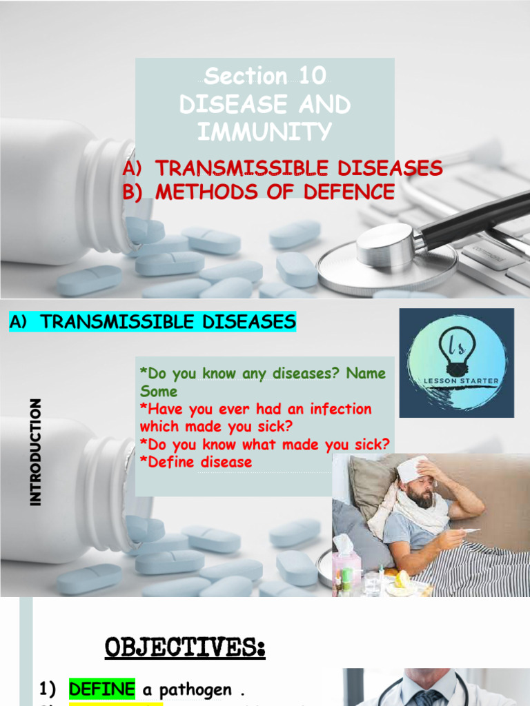 10 a,b - Diseases and Immunity | PDF | Phagocyte | Infection