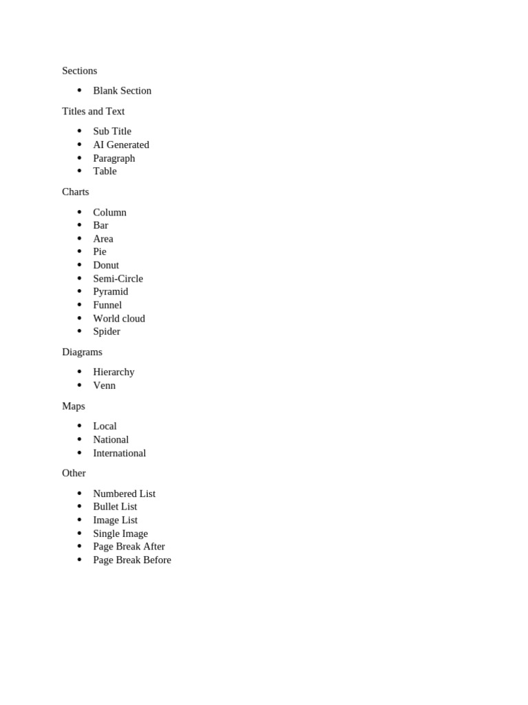 Components List | PDF