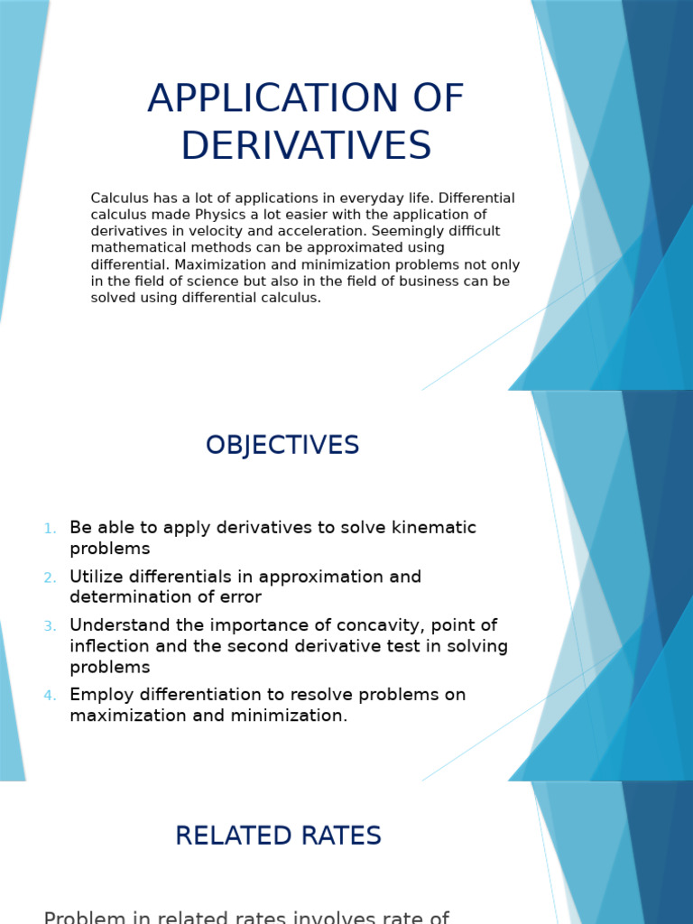 Module 4 Pdf Derivative Calculus