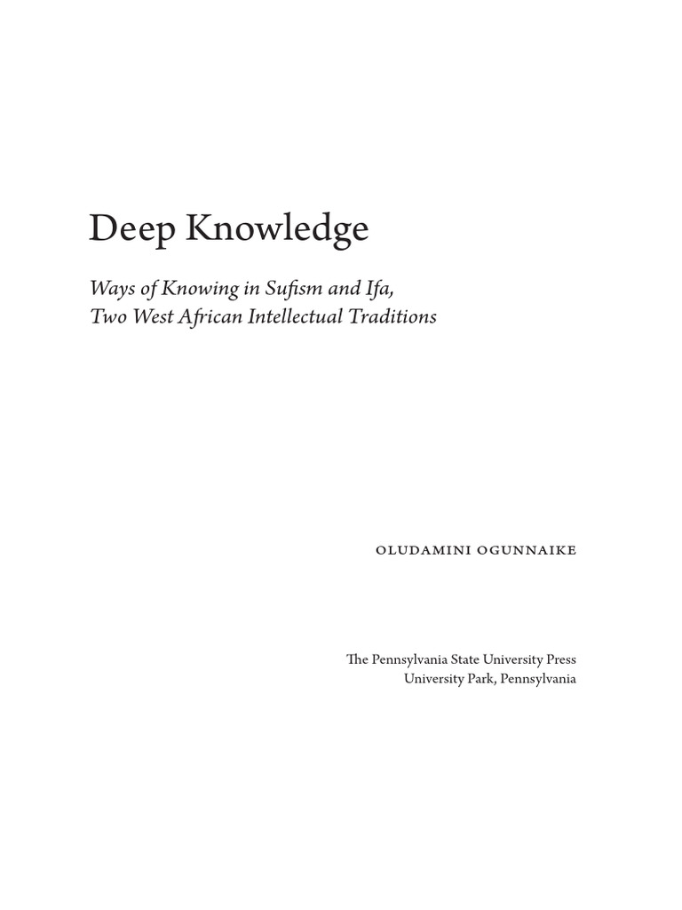How Is Knowledge Acquired in Ifa | PDF