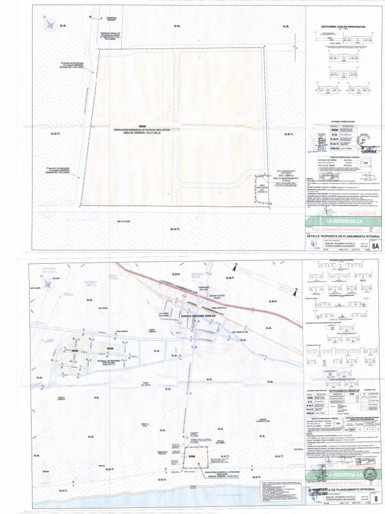 Planos Planeamiento Integral La Venturosa | PDF