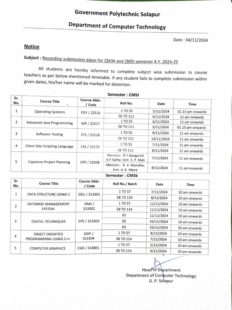 Notice Sub | PDF | Programming Paradigms | Software Development