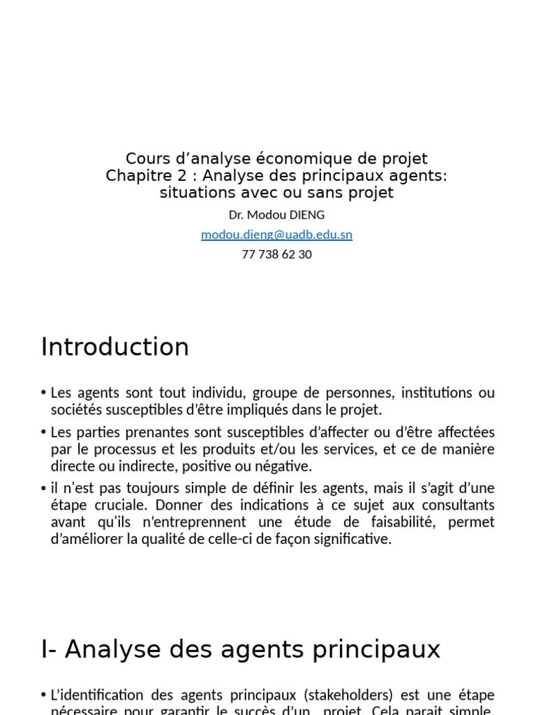 chapitre 2 AEP | PDF