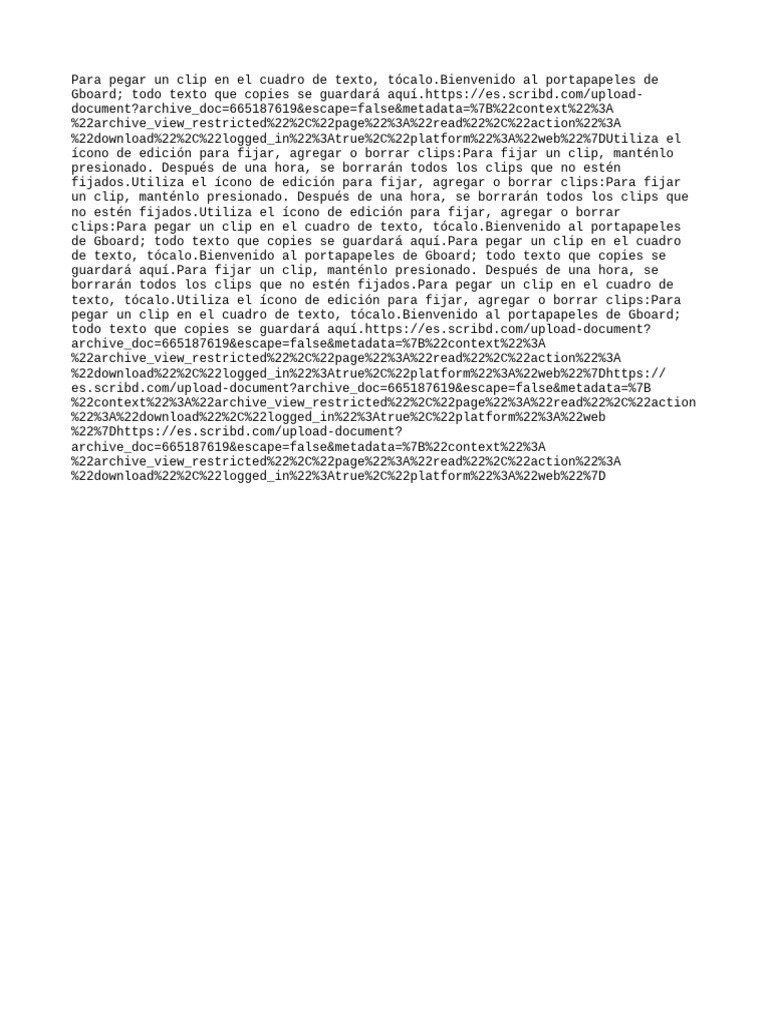 Cómo usar el portapapeles de Gboard | PDF